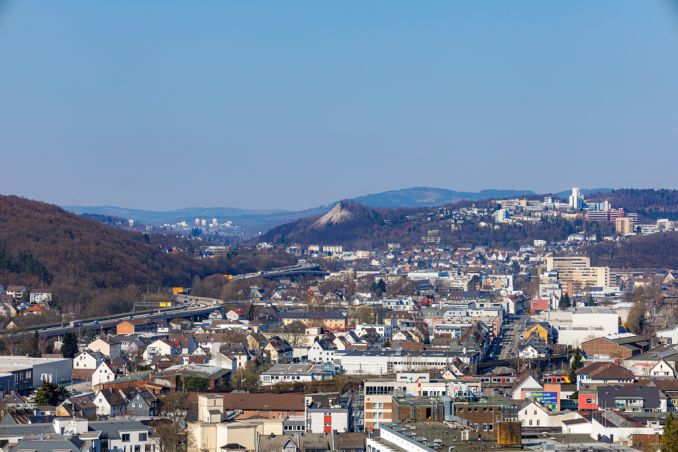 Aussicht auf Siegen - Bilder - Ortsbilder aus Siegen im Siegerland ...