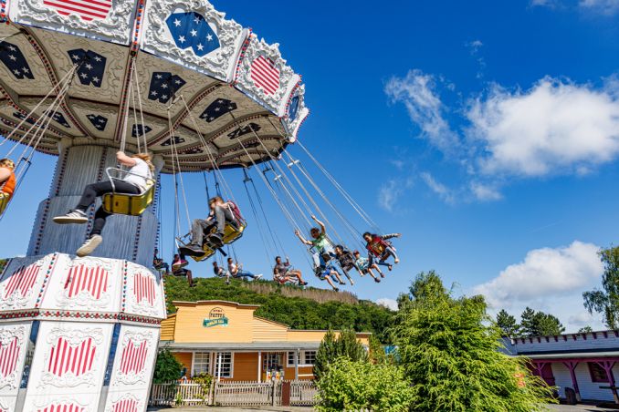 Wellenflieger im Fort Fun - Eindrücke aus dem Fort Fun Abenteuerland in ...
