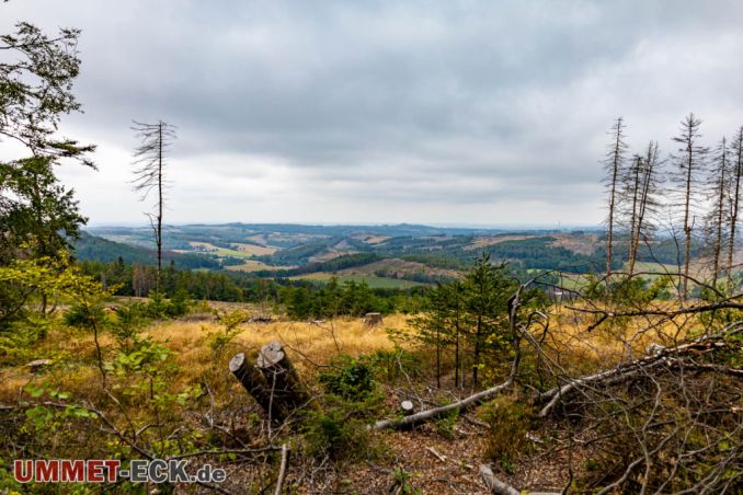 Aussicht von der Nordhelle - 1. Naturparktag auf der Nordhelle ...